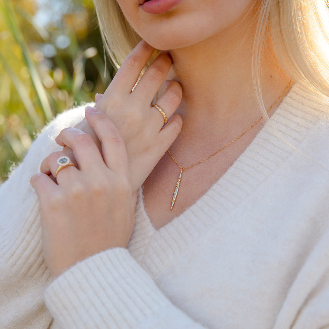 Essentials Oval Bezel Band – Shelly Purdy