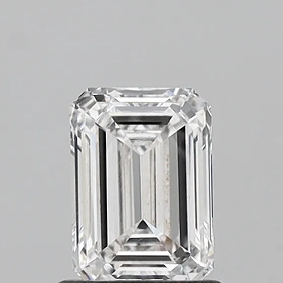 1.00ct Emerald Lab Grown Diamond (Colour D, Clarity VVS1, IGI Certifie ...